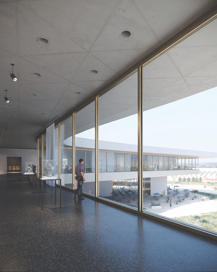LACMA unveils renderings of gallery interiors and floor plans for the ...