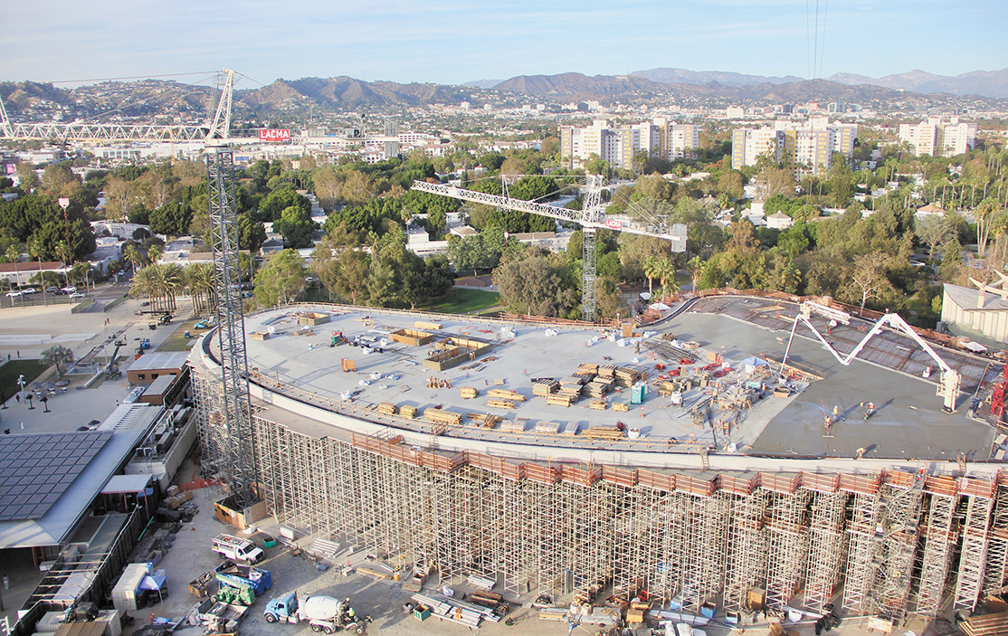 Progress becomes visible at LACMA : Larchmont Chronicle