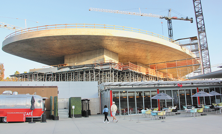 Progress becomes visible at LACMA : Larchmont Chronicle