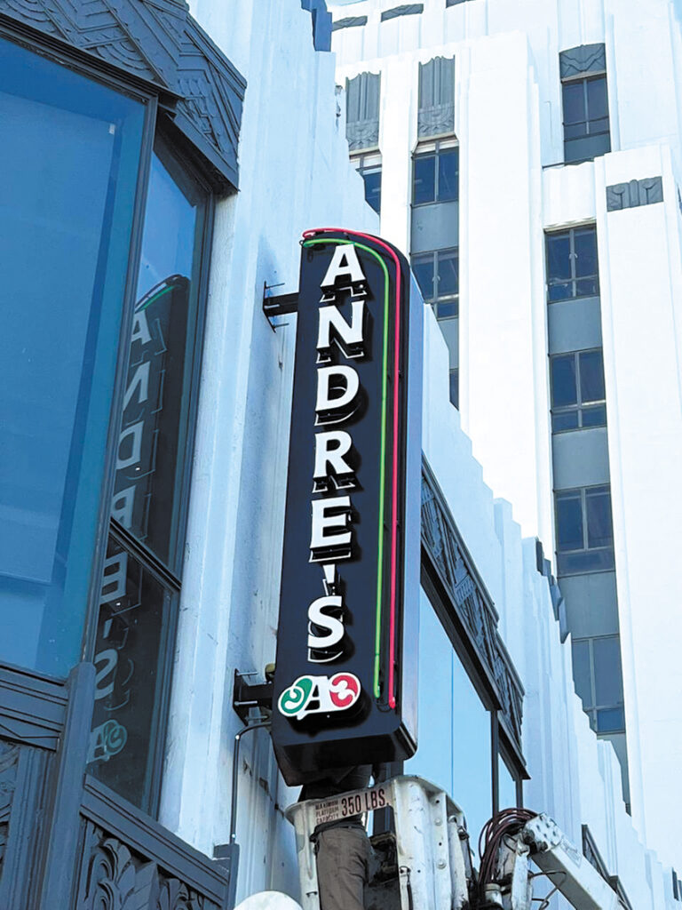 Andre’s Italian to open soon on Wilshire Boulevard : Larchmont Chronicle