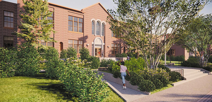 Modernization on track at Burroughs School : Larchmont Chronicle