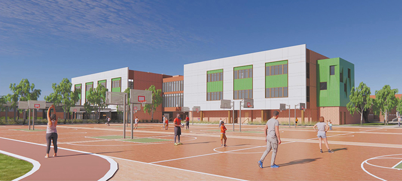 Modernization on track at Burroughs School : Larchmont Chronicle