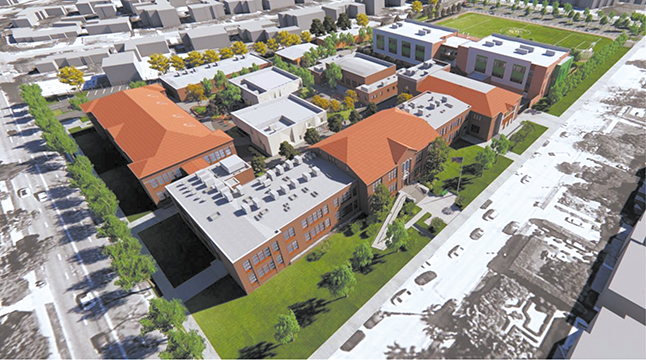 Modernization on track at Burroughs School : Larchmont Chronicle