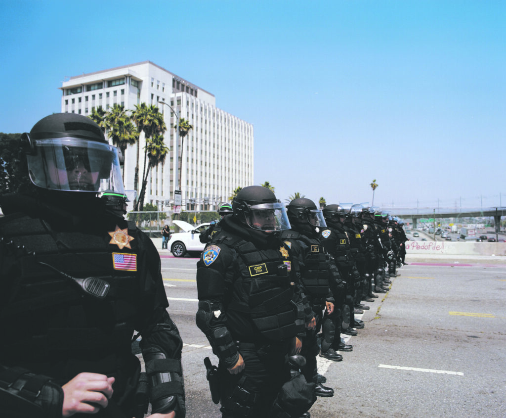 Immigration protests spread in Los Angeles : Larchmont Chronicle