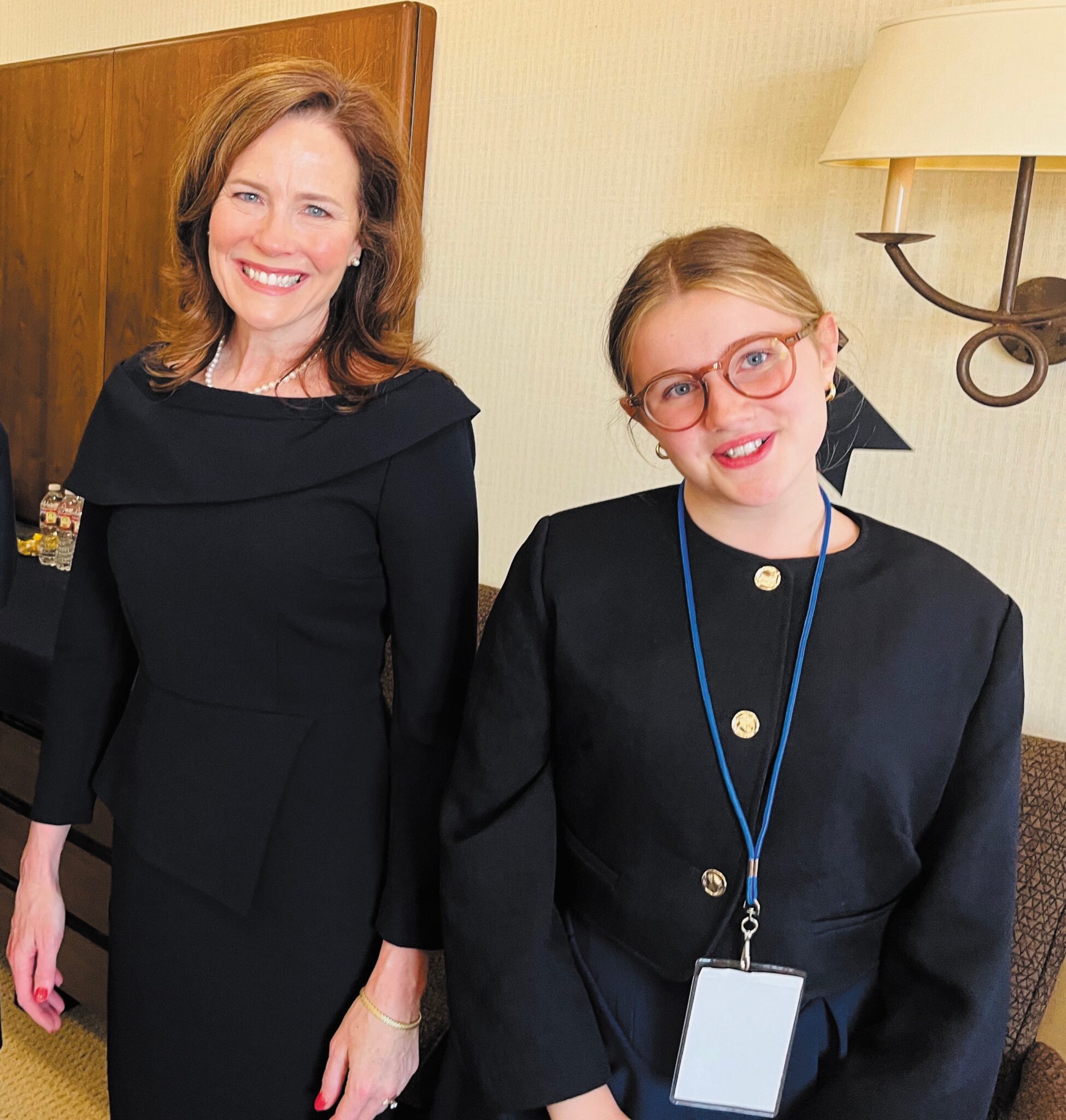 Immaculate Heart student interviews Justice Barrett : Larchmont Chronicle